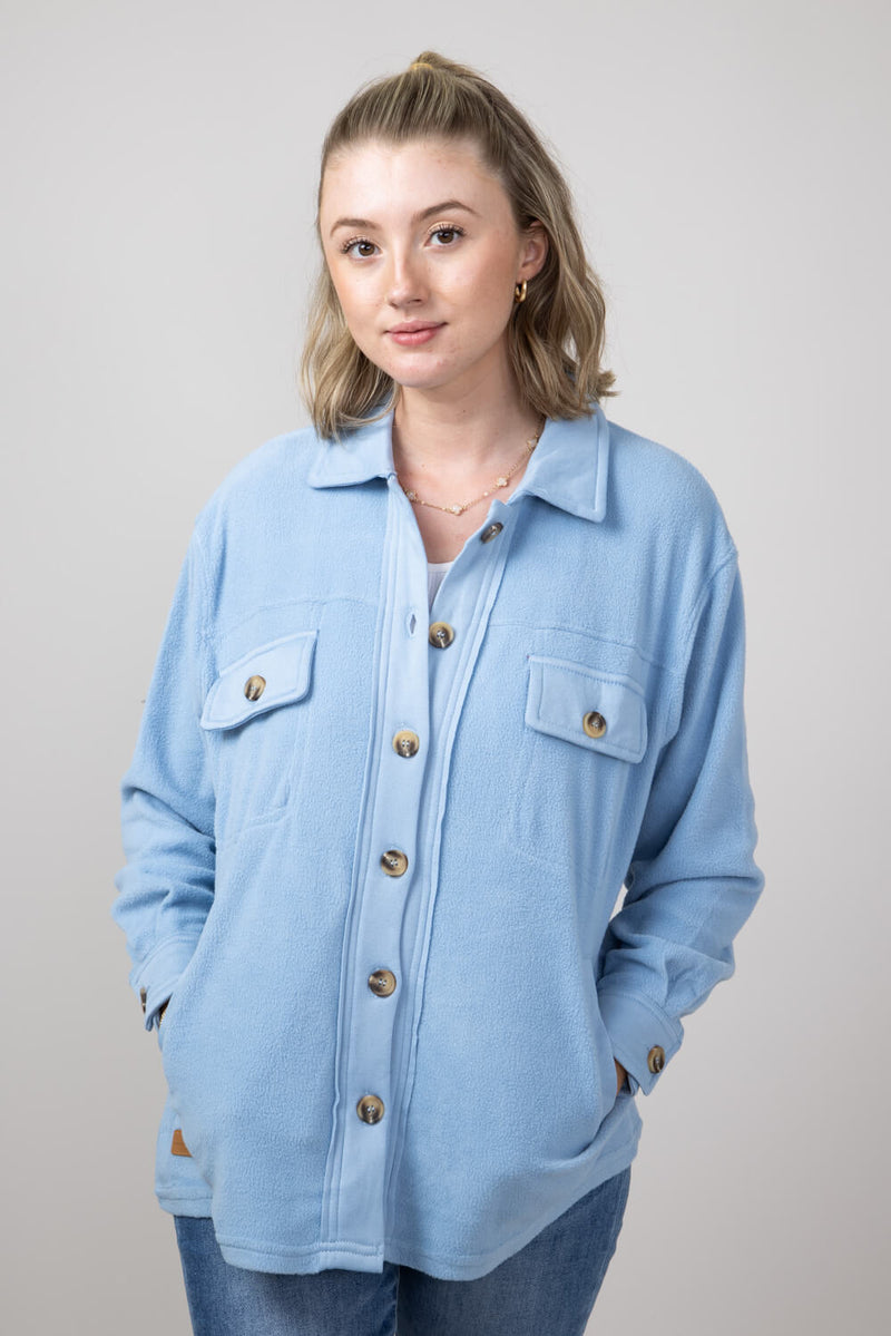 Fleece Shackets & Plaid Shackets for Women – Glik's