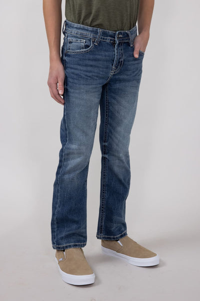 Axel Jeans Boys 8-20 Colton Eaton Bootcut Jeans | AXBB0080-EATON-MEDBL ...