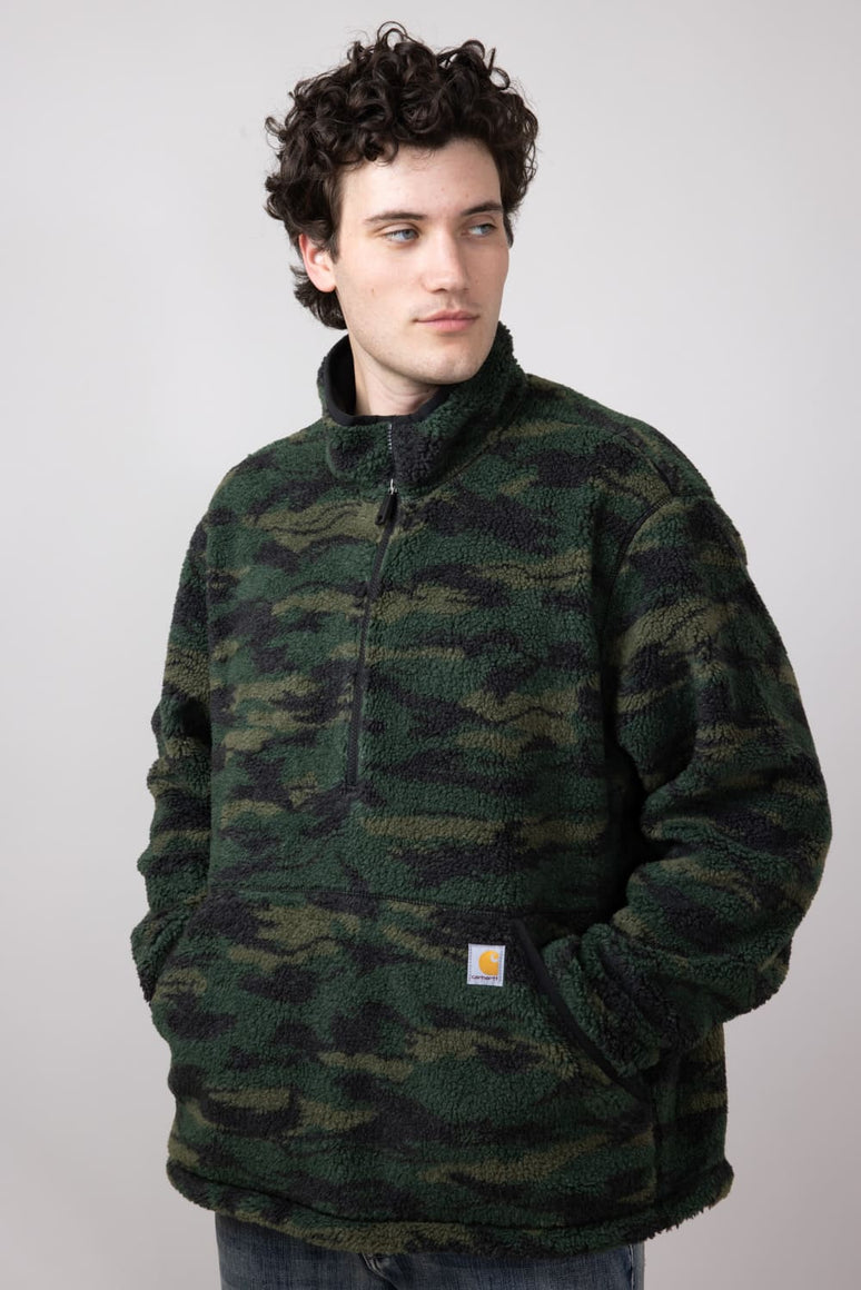 Carhartt Loose Fit Fleece Pullover for Men in Camo | 106443-GJ5-CAMO ...