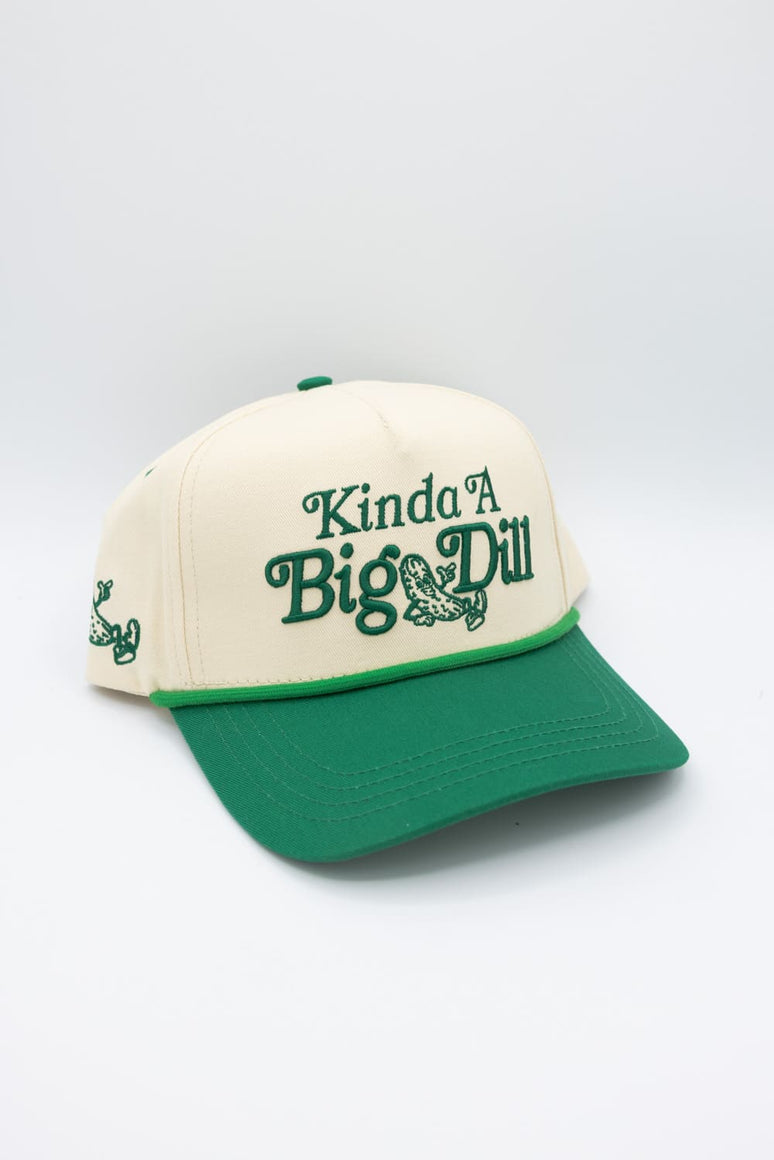 Simply Southern Embroidered Kinda A Big Dill Hat for Women in Cream ...