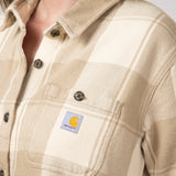 Carhartt Loose Fit Twill Shirt Jacket for Women in Oat Milk | 106450-A ...