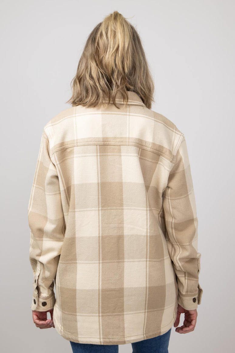 Carhartt Loose Fit Twill Shirt Jacket for Women in Oat Milk | 106450-A ...