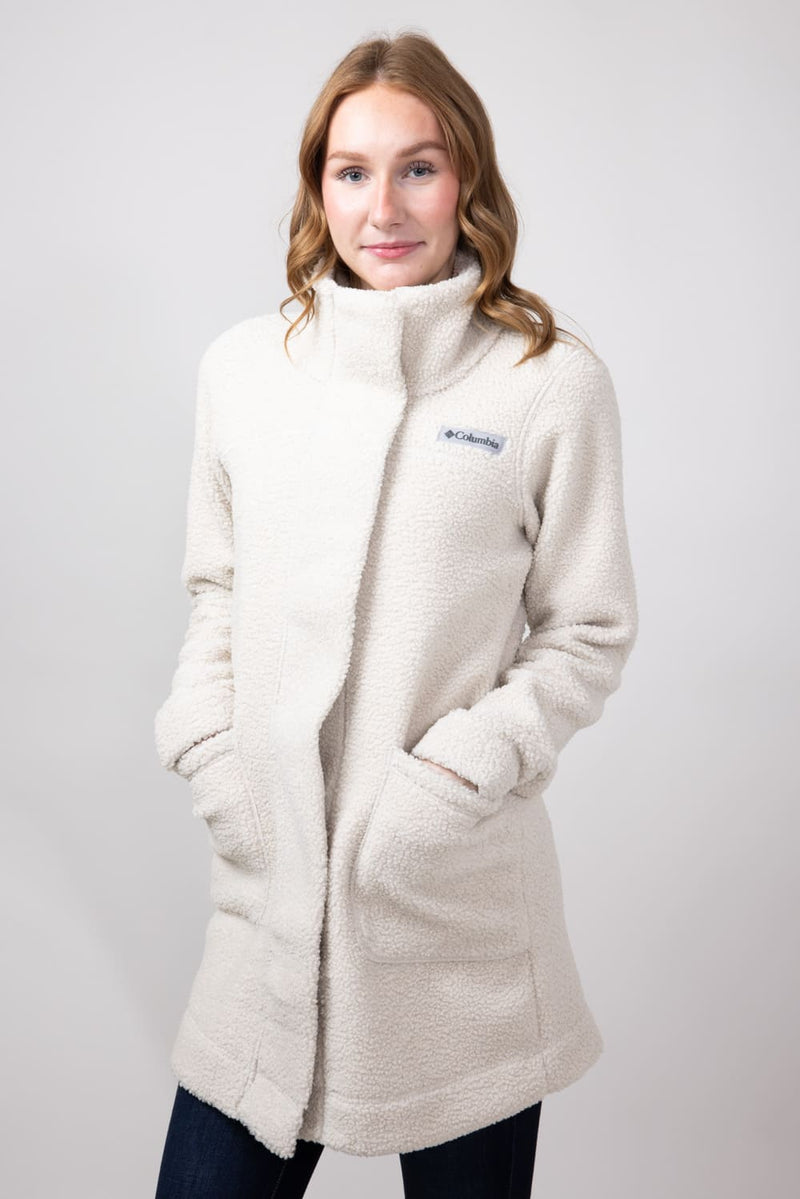 Columbia Panorama Long Fleece Jacket for Women in Dark Stone | 1862581 ...