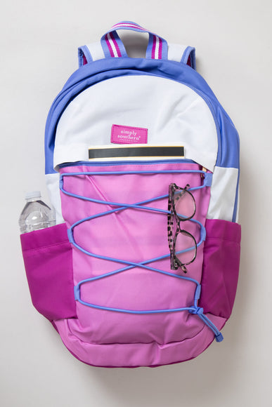 Simply Southern Backpack in Taffy Color Block | 0224-BAG-SCHL-BKPK-TAF ...
