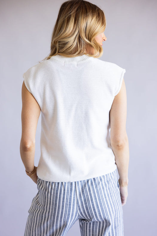 Simply Southern USA Tank Top for Women in White | PP-0126-TOP-TANK-FLA ...