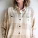Carhartt Loose Fit Twill Shirt Jacket for Women in Oat Milk | 106450-A ...