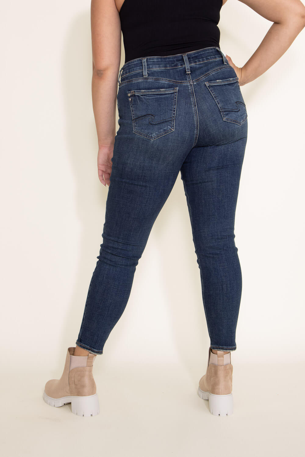 Silver Jeans Elyse Skinny Jeans for Women L03116ECF308 – Glik's
