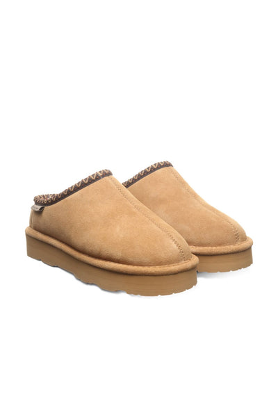 Bearpaw Martis Platform Slipper Clogs for Women in Iced Coffee | 3038W ...
