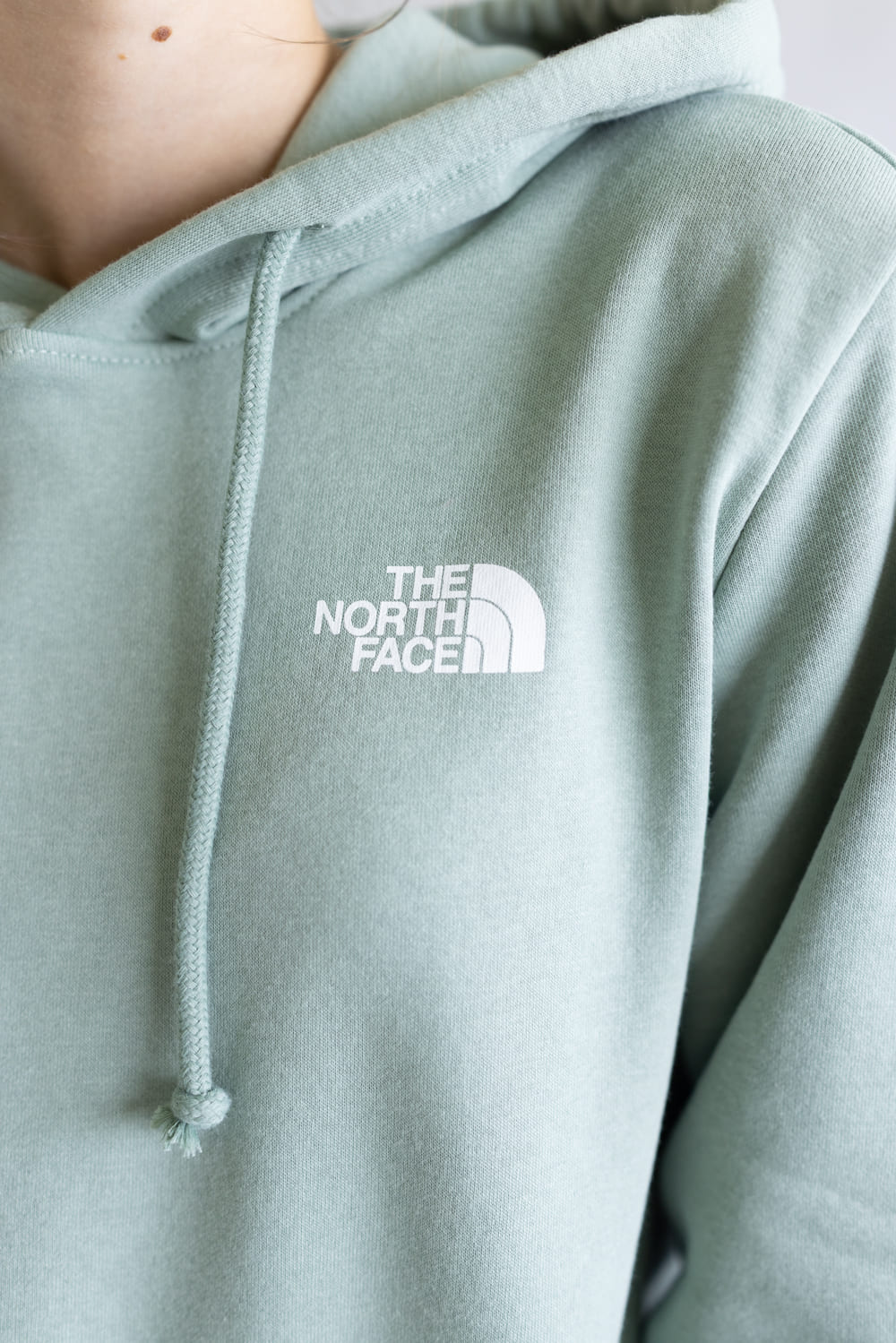 The North Face Evolution Floral Box Hoodie for Women in Slate Moss