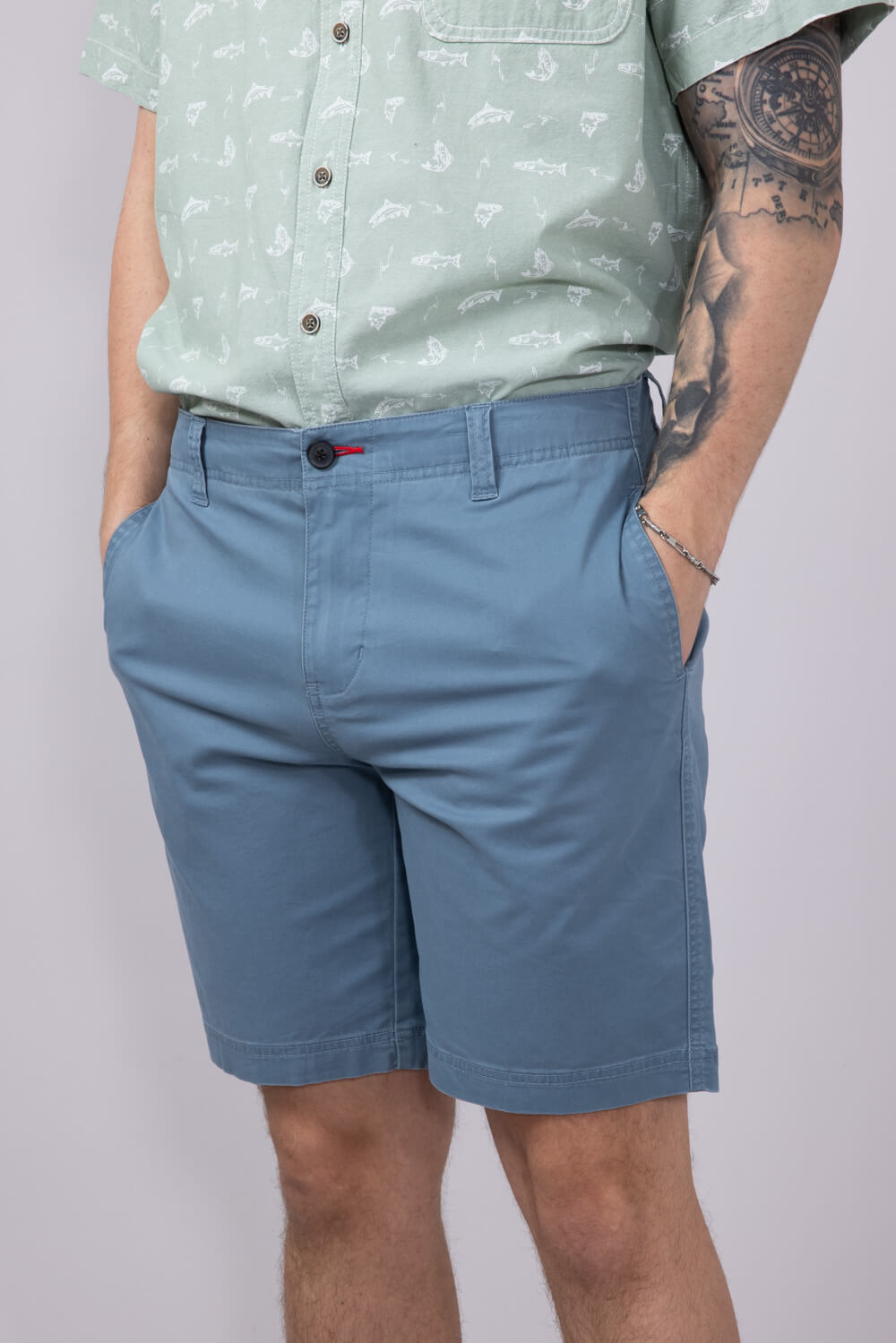 1897 Legends 9" Heavy Washed Twil Flat Front Shorts for Men – Glik's