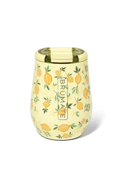 BruMate Uncork'd 14 oz Tumbler in Limoncello | DWUD14LIM-LEMON – Glik's
