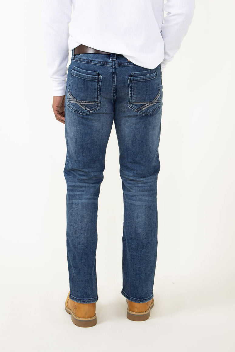 Axel Jeans Stephen Bootcut Jeans for Men | AXMB0040-ROCKVILLE – Glik's