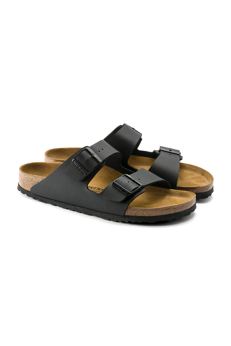Birkenstock Arizona Birkibuc Sandals for Men in Black | 51791 – Glik's