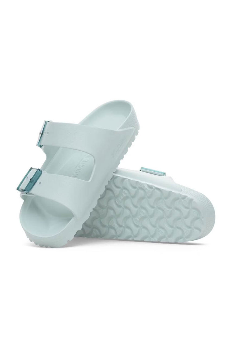 Birkenstock Arizona Stealth Buckle EVA Sandals for Women in Surf Green ...