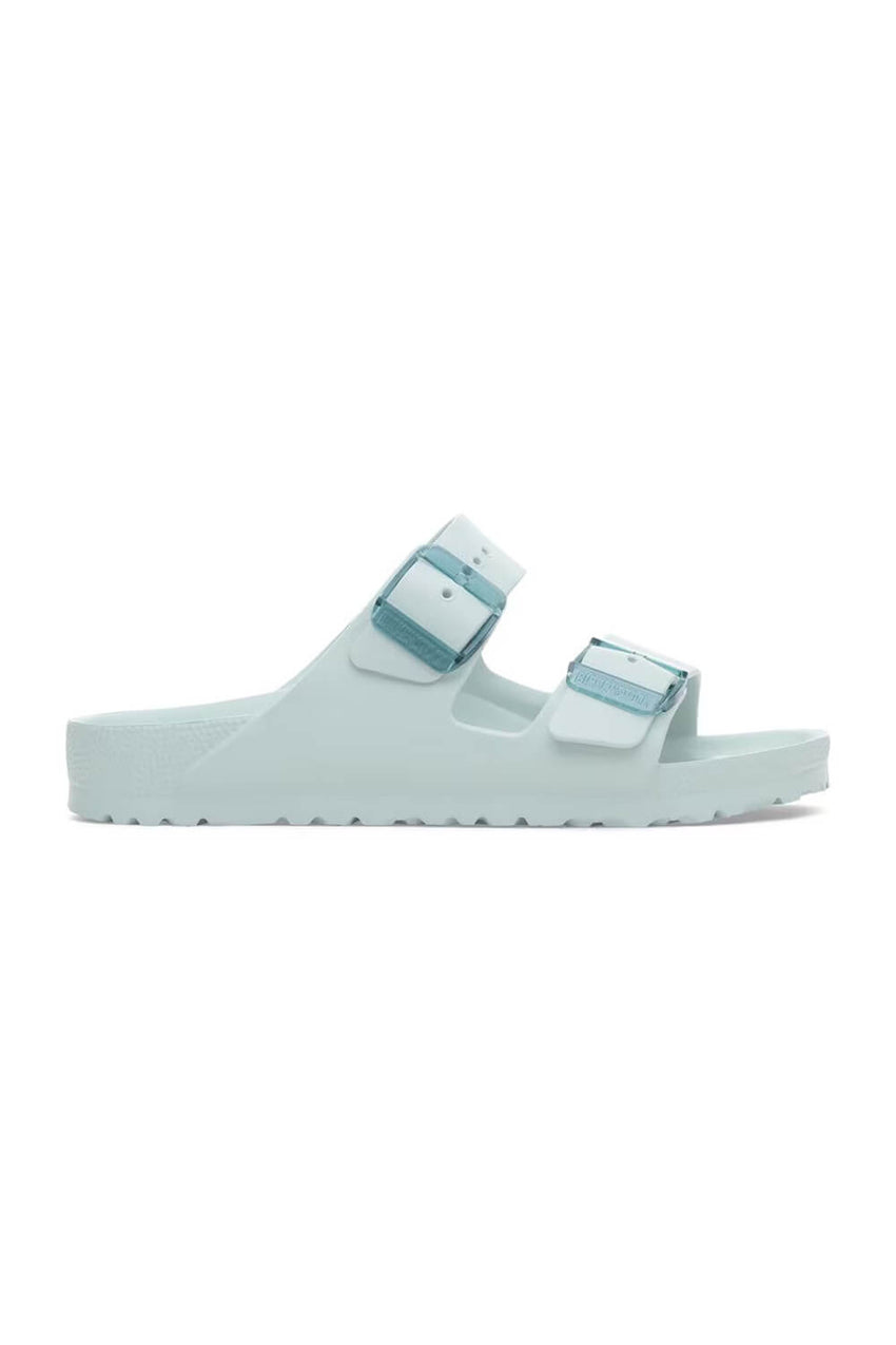 Birkenstock Arizona Stealth Buckle EVA Sandals for Women in Surf Green ...