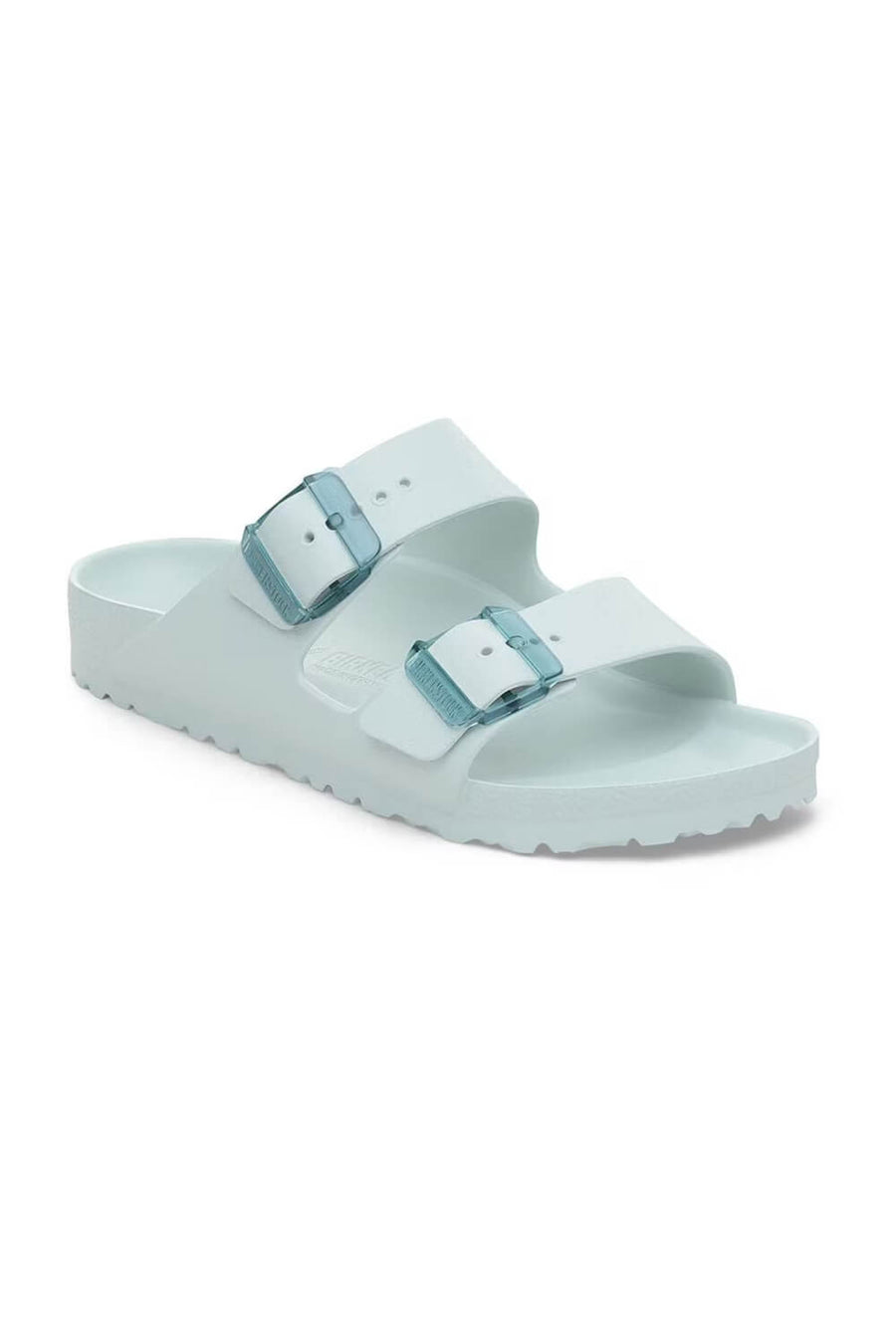 Birkenstock Arizona Stealth Buckle EVA Sandals for Women in Surf Green ...