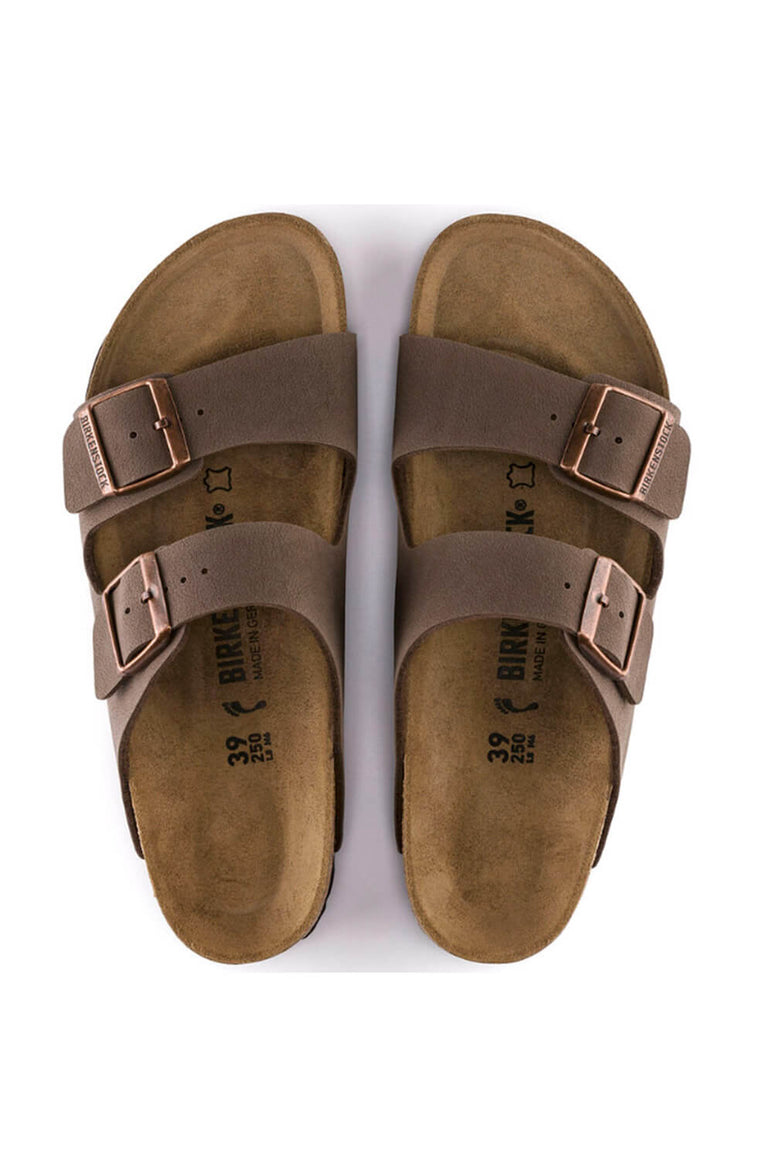 Birkenstock Arizona Birkibuc Sandals for Women in Mocha | 151181 – Glik's