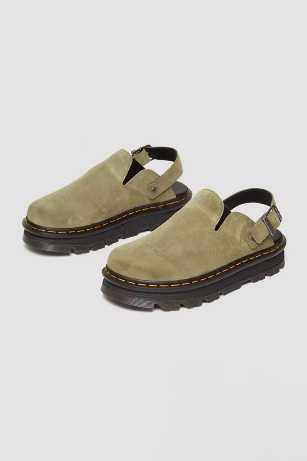Dr. Martens ZebZag Slingback Mules for Women in Green | 31657357 – Glik's