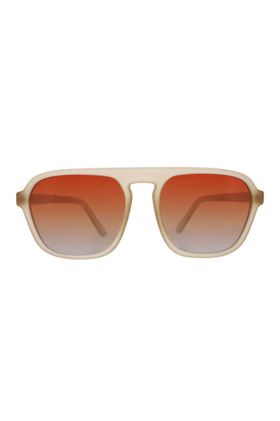 goodr Impromptu Disco Nap Sunglasses in Beige | G00435-RTG-OGO2-GR – Glik's