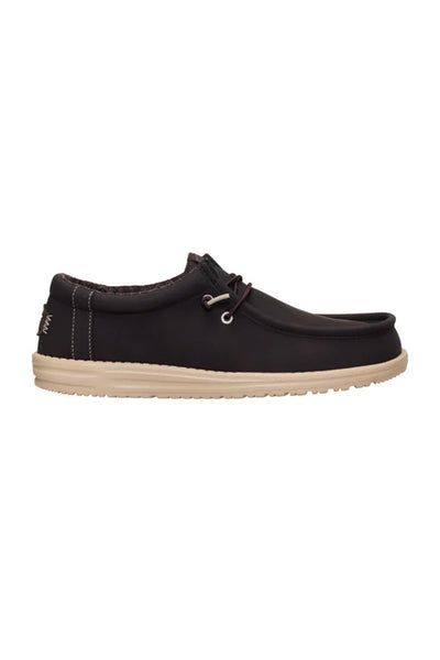 HEYDUDE Men’s Wally Classic Shoes in Brown | 41894-2IV – Glik's