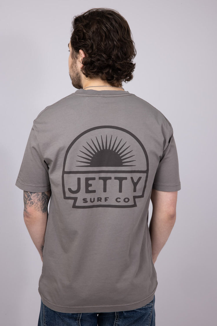 Jetty Sunbeam Pocket T-Shirt for Men in Cinder | S25SUNB-M10001CND – Glik's