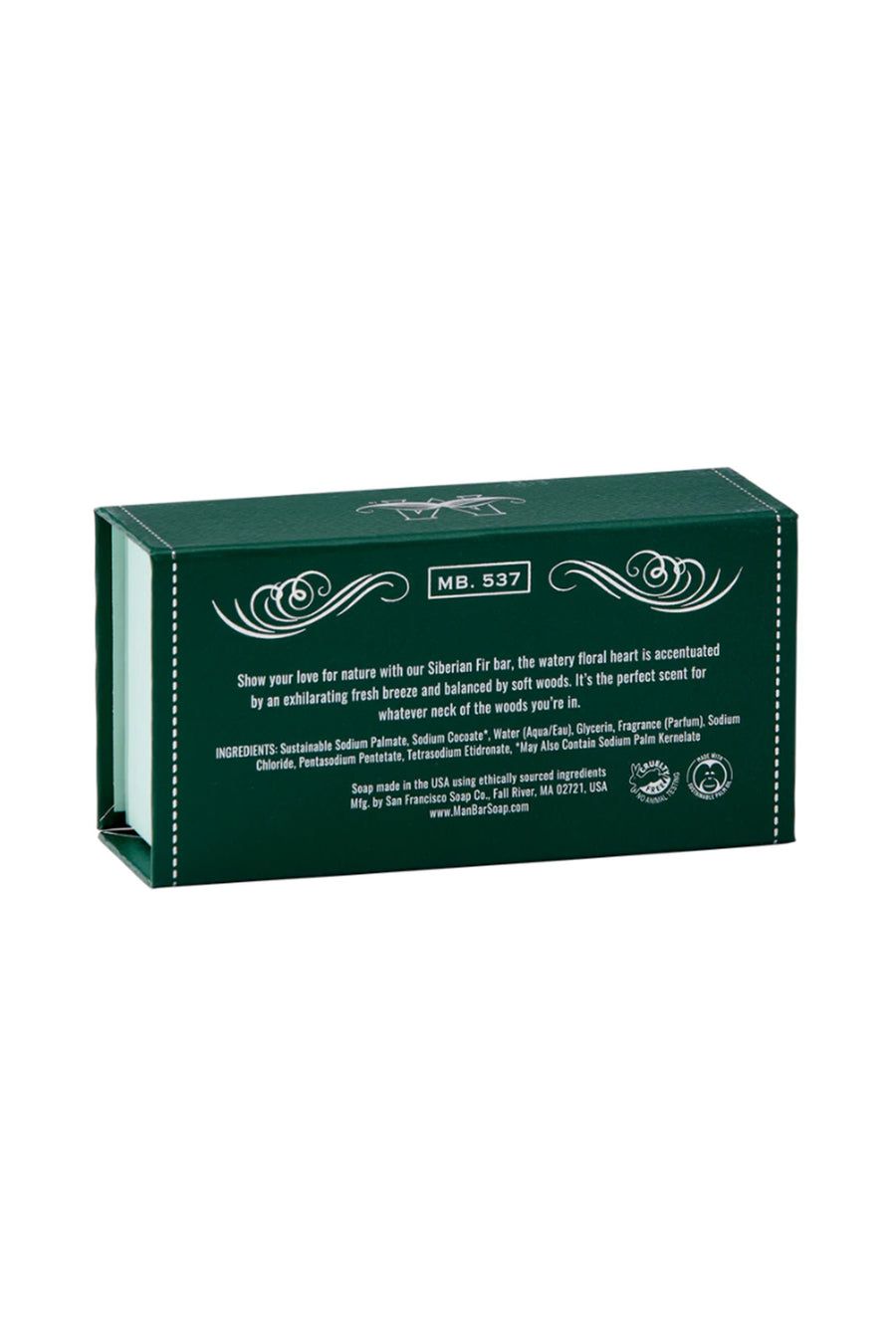 Man Bar Siberian Fir Bar Soap | SFB7321 – Glik's