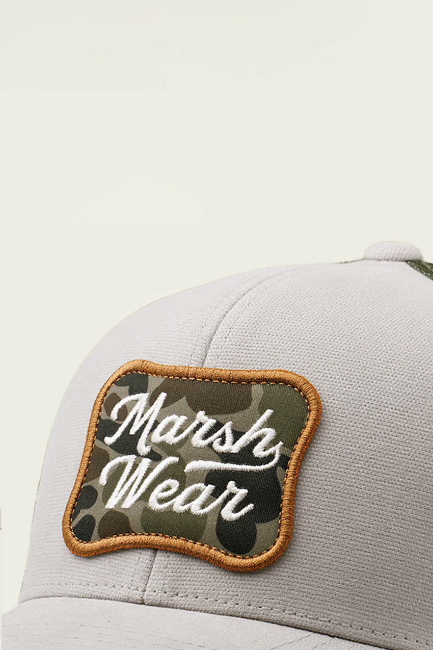 Marsh Wear Roadside Trucker Hat for Men in Stone | MWC1070-STN – Glik's
