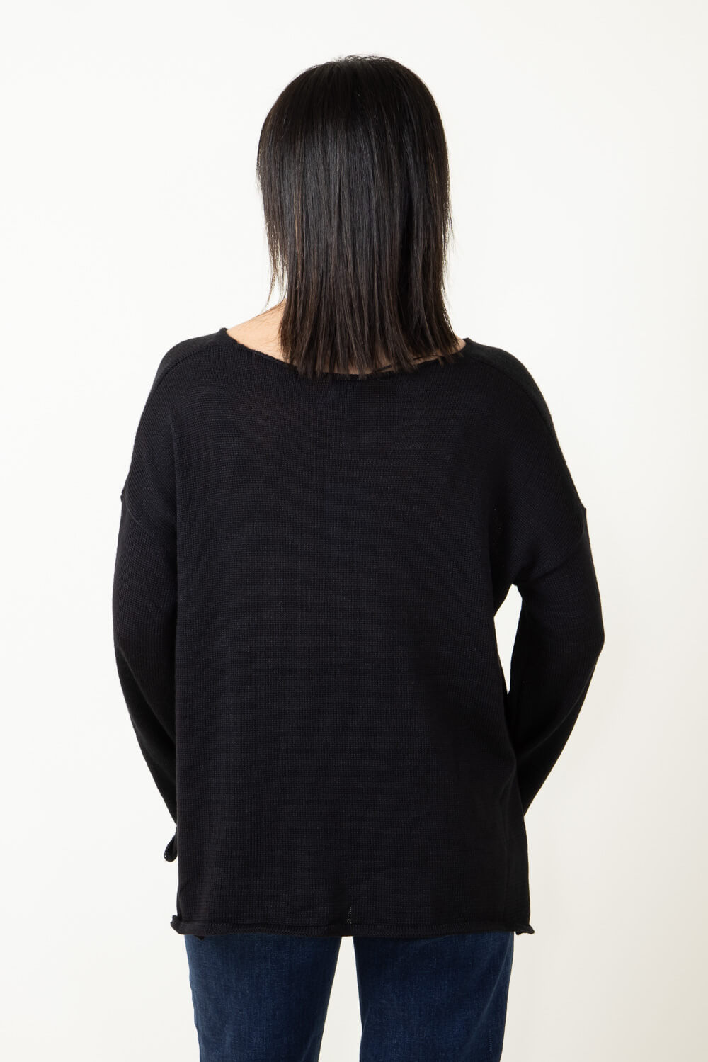 Girls black sweater store