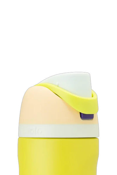 Owala FreeSip 24 oz Stainless Steel Water Bottle in Lemon Limeade | C0 ...