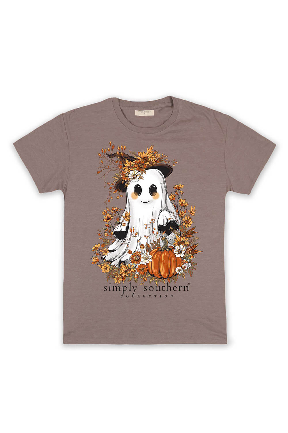 Simply Southern Plus Size Fall Ghost T-Shirt for Women in Desert Heath ...