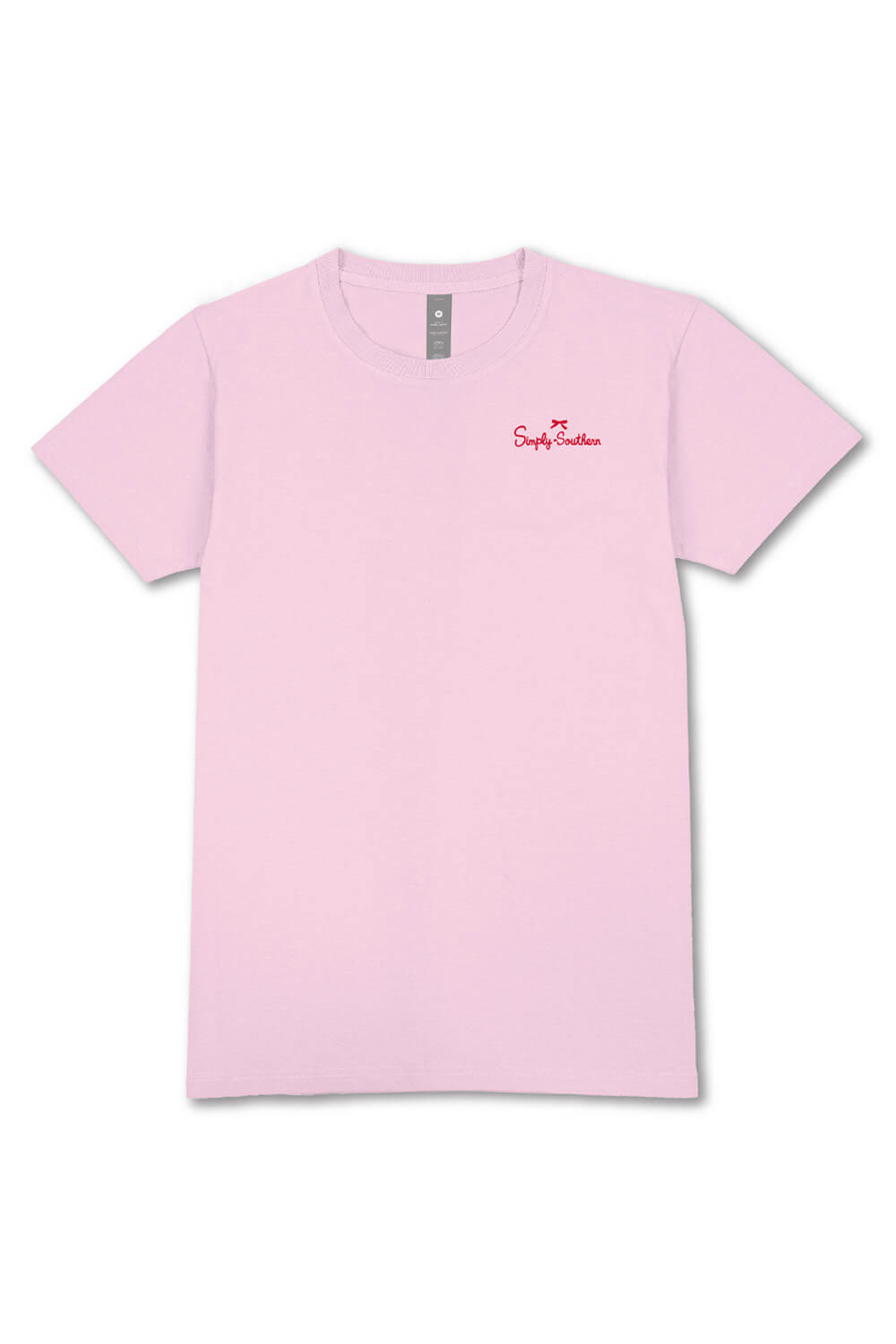 Simply Southern Plus Size Cow Logo T-Shirt for Women in Light Pink | E ...