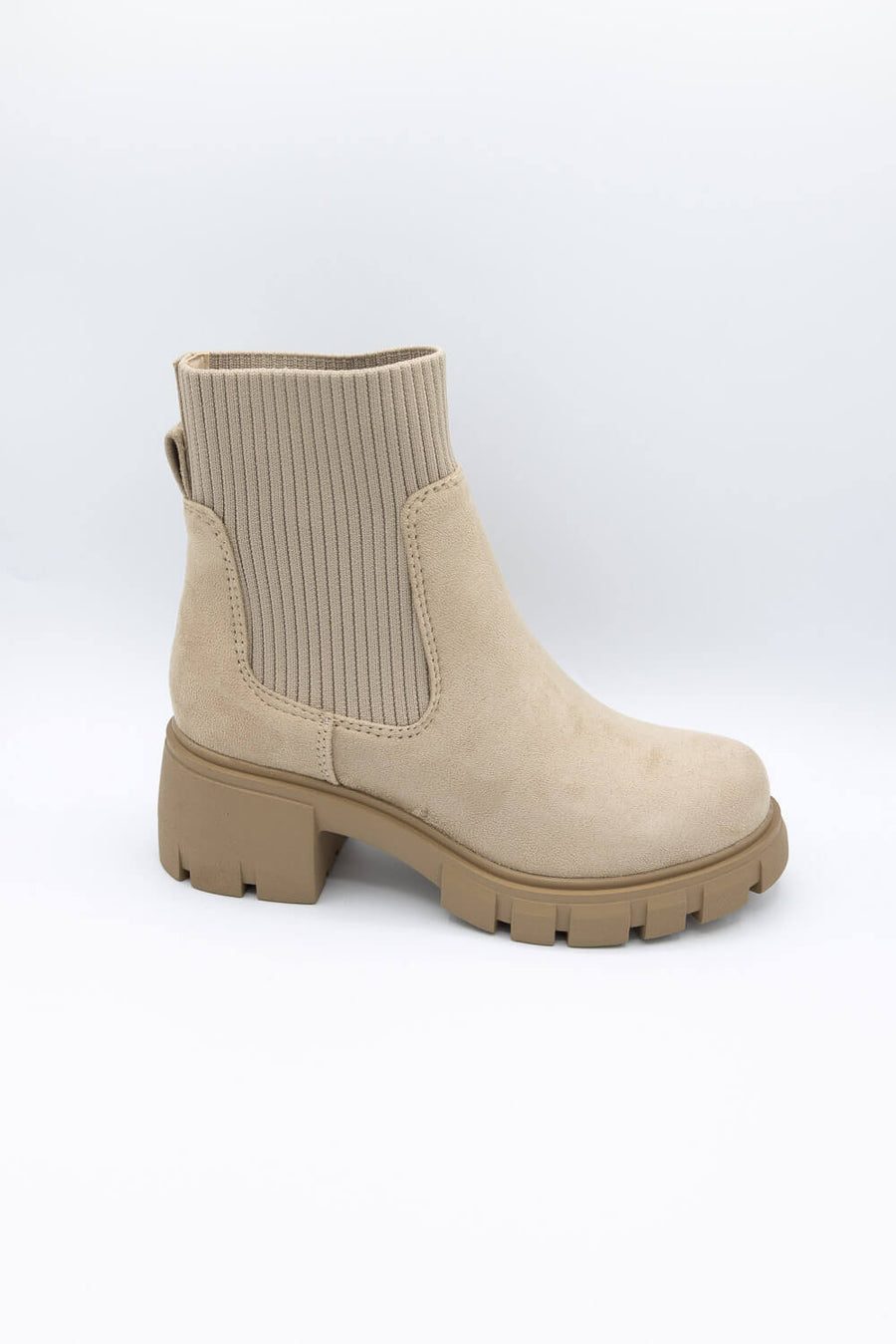 Soda Zordy Lug Booties for Women in Light Brown | ZORDY-S LT WHEAT – Glik's