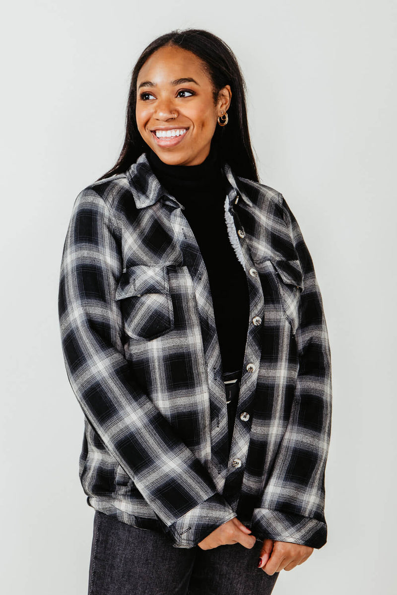 Fleece Shackets & Plaid Shackets for Women – Glik's