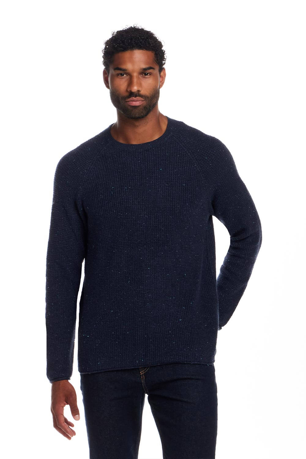 Weatherproof Vintage Waffle Donegal Sweater for Men – Glik's
