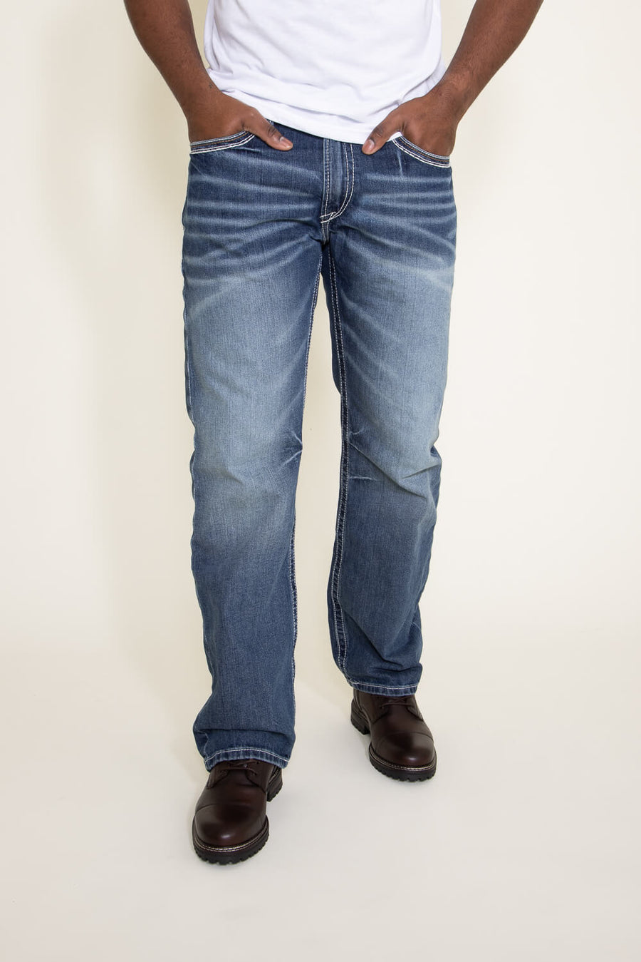 Ariat M4 Coltrane Relaxed Bootcut Jeans for Men | 10017511-DURANGO – Glik's