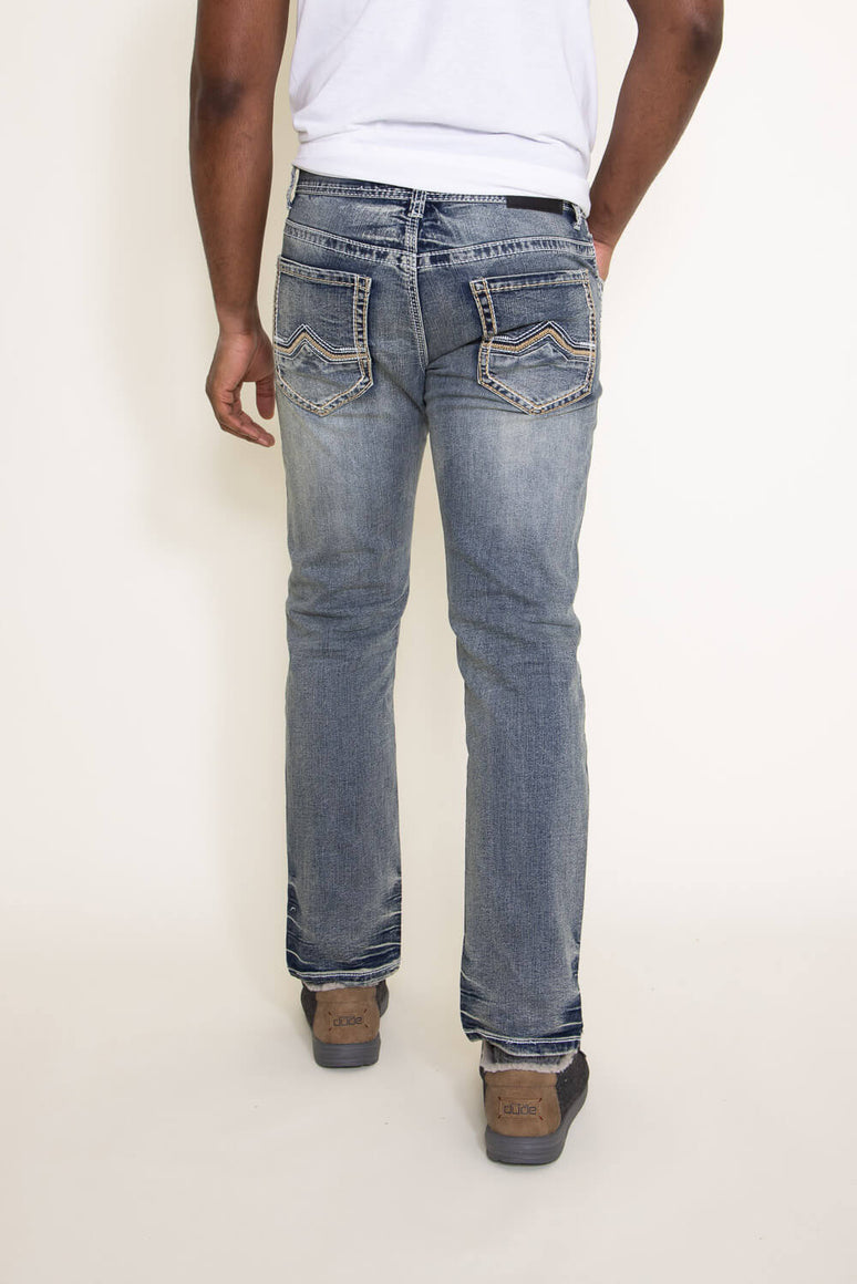 True Luck Kyle Straight Jeans for Men | TL21010407 – Glik's