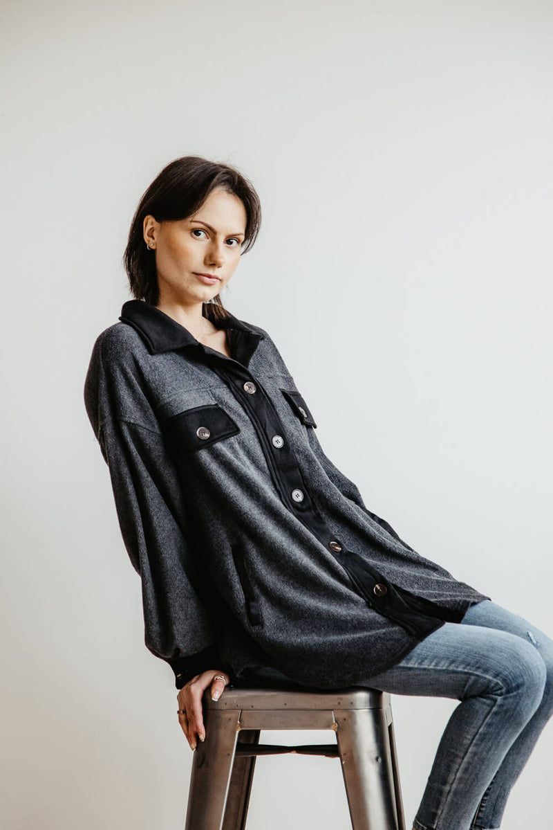 Fleece Shackets & Plaid Shackets for Women – Glik's