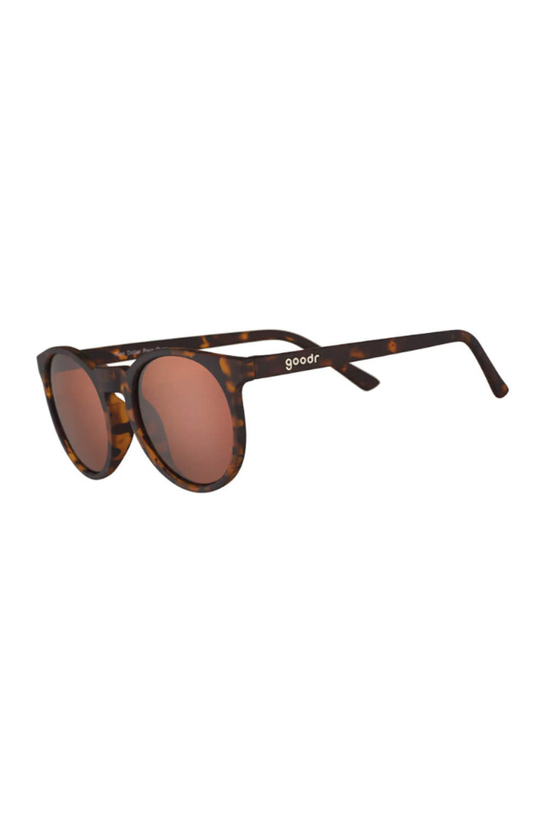 goodr Nine Dollar Pour Over Sunglasses in Brown | CG-TR-BR1-NR – Glik's