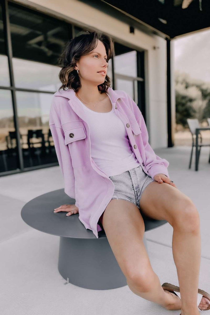 Fleece Shackets & Plaid Shackets for Women – Glik's