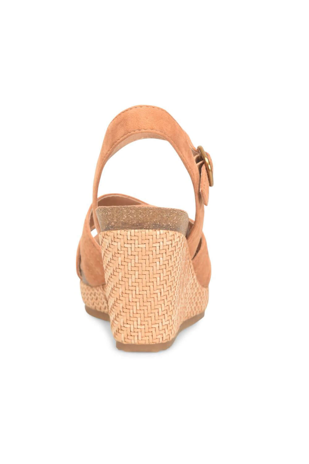 Sofft Shoes Clarissa Wedge Sandals for Women in Ginger Tan | SF0078205 ...